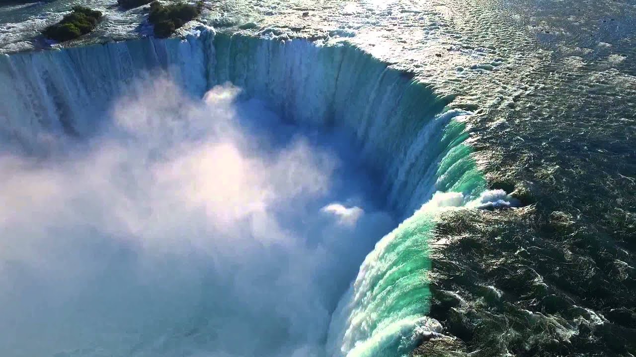 Above Niagara Falls - YouTube