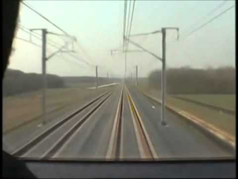 TGV V 150: from 0 to 574.8 km/h in less than 13 minutes - YouTube