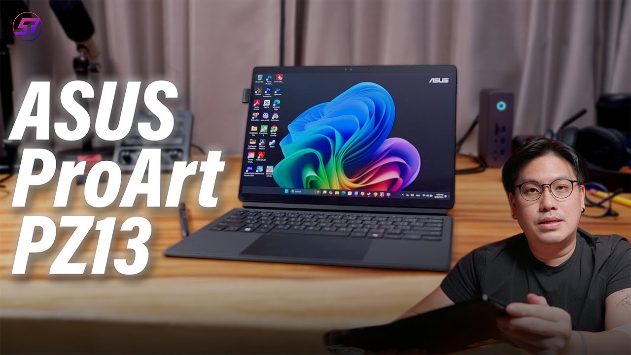 ASUS ProArt PZ13 | นี่คือคู่แข่ง Surface Pro - YouTube