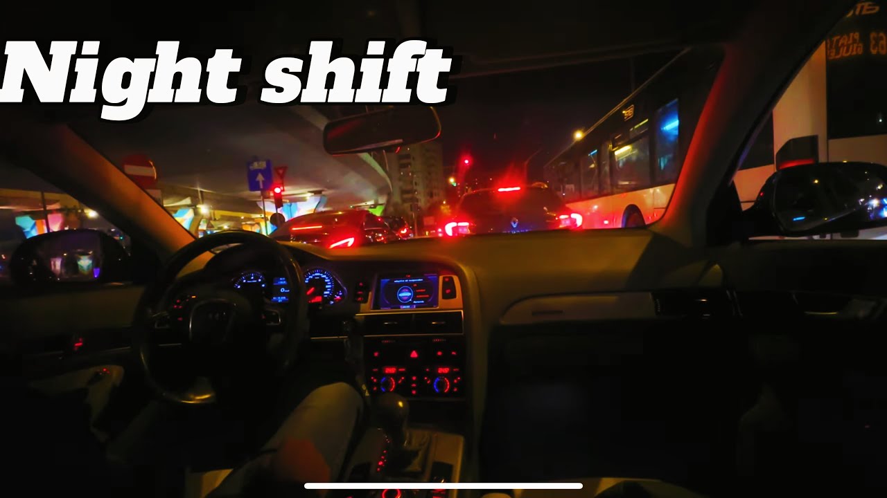 Audi A6 C6 3.0T Audi Night drive Romania FULL ASMR 4K - YouTube