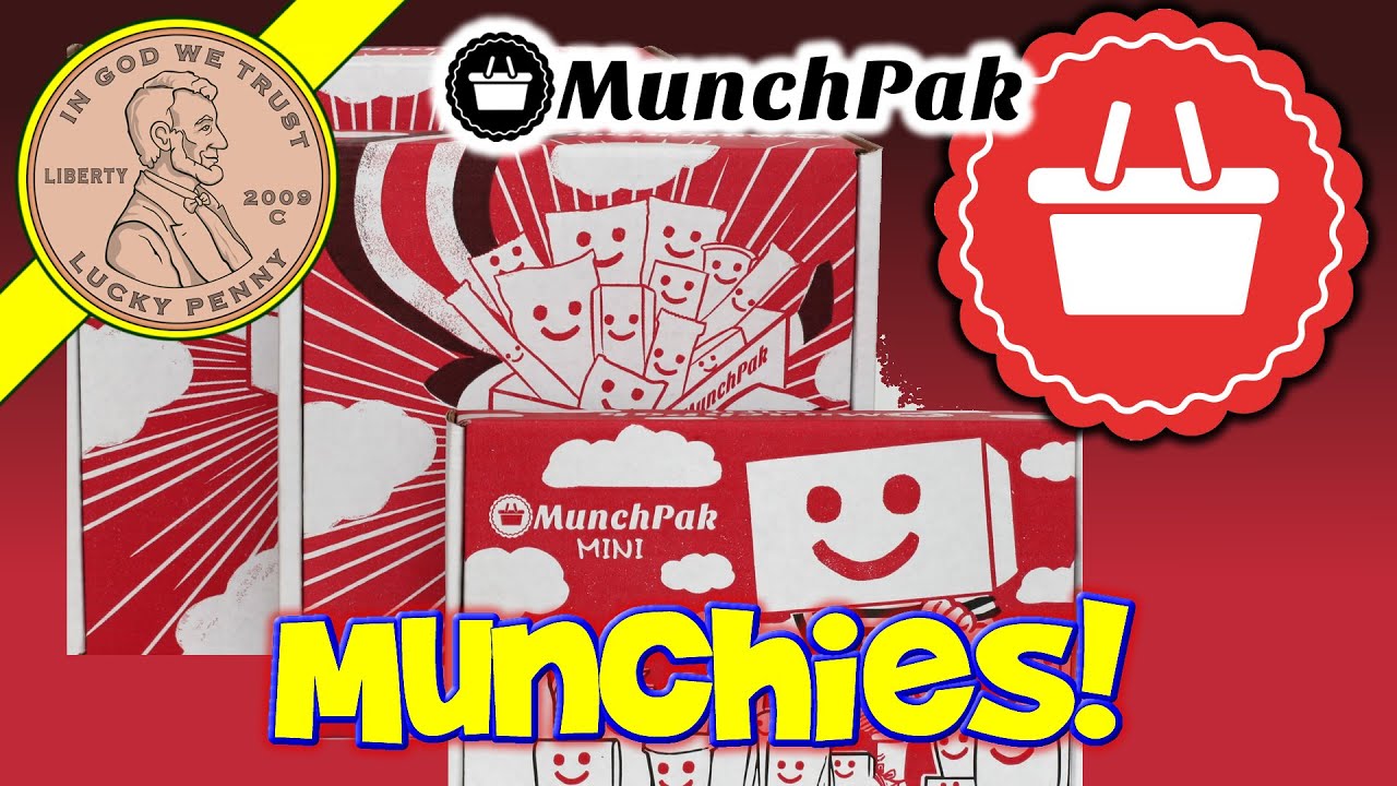 MunchPak Monthly Snack Food & Candy Subscription Box - YouTube
