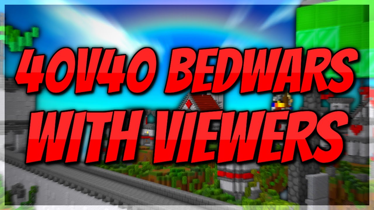 40v40 CASTLE BEDWARS WITH VIEWERS + Completing the Slumber Hotel! - YouTube