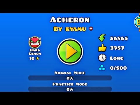 ¡ACHERON TIENE RATE! | Geometry Dash - YouTube