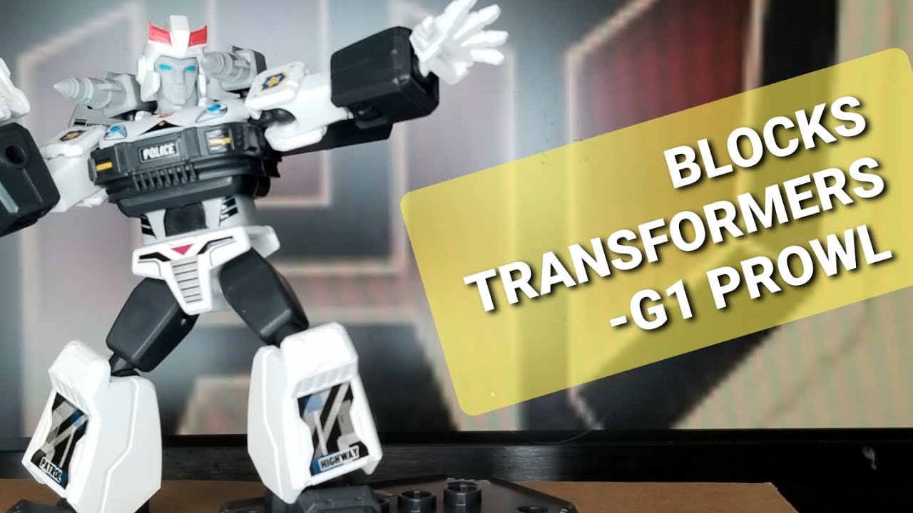 G1 PROWL - BLOKEES TRANSFORMERS - Model Kit Experience - YouTube