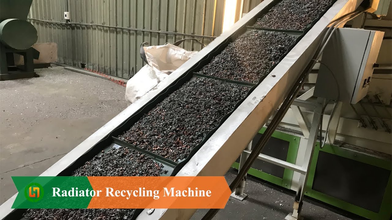 Radiator Separator | Radiator Recycling Machine | Copper radiator ...