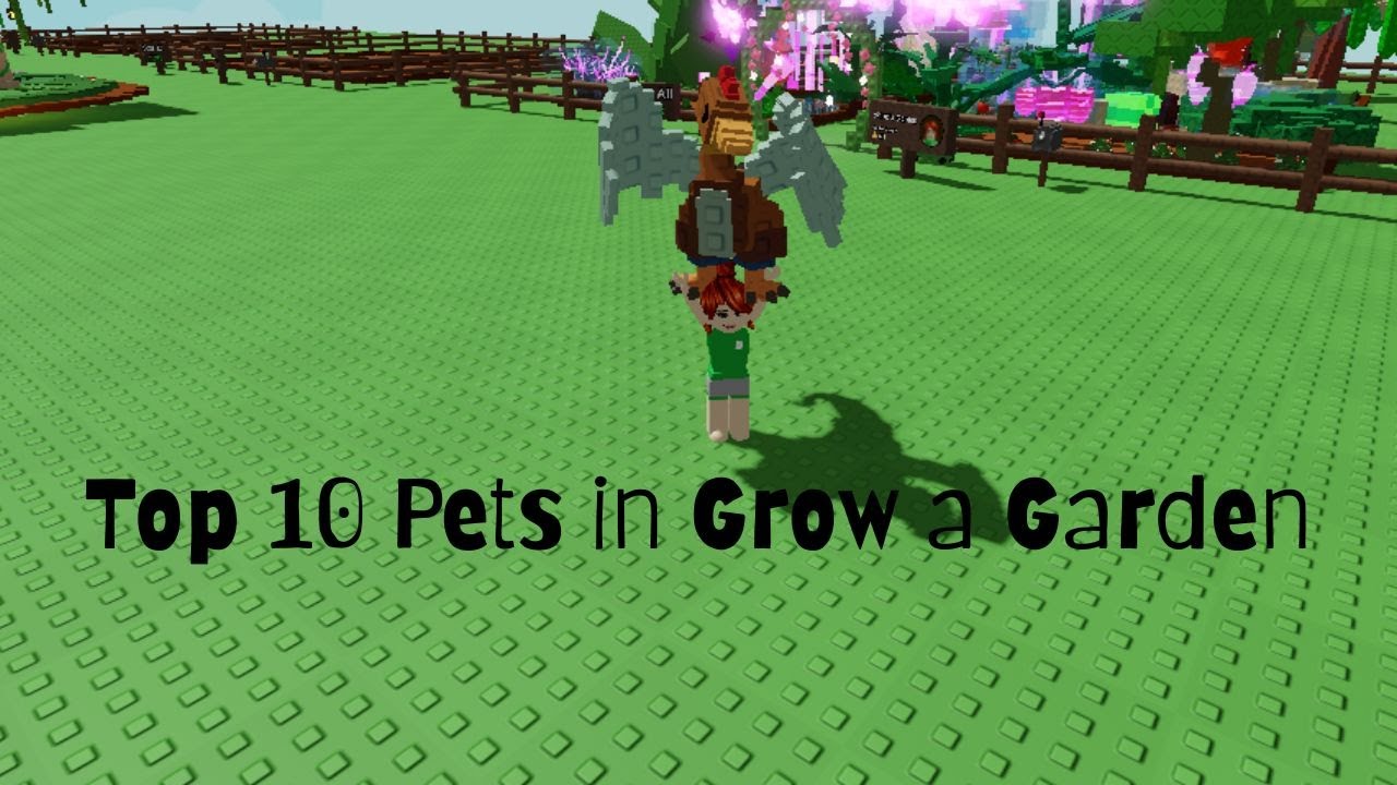 Top 10 BEST Pets You MUST Have In Grow A Garden! - YouTube