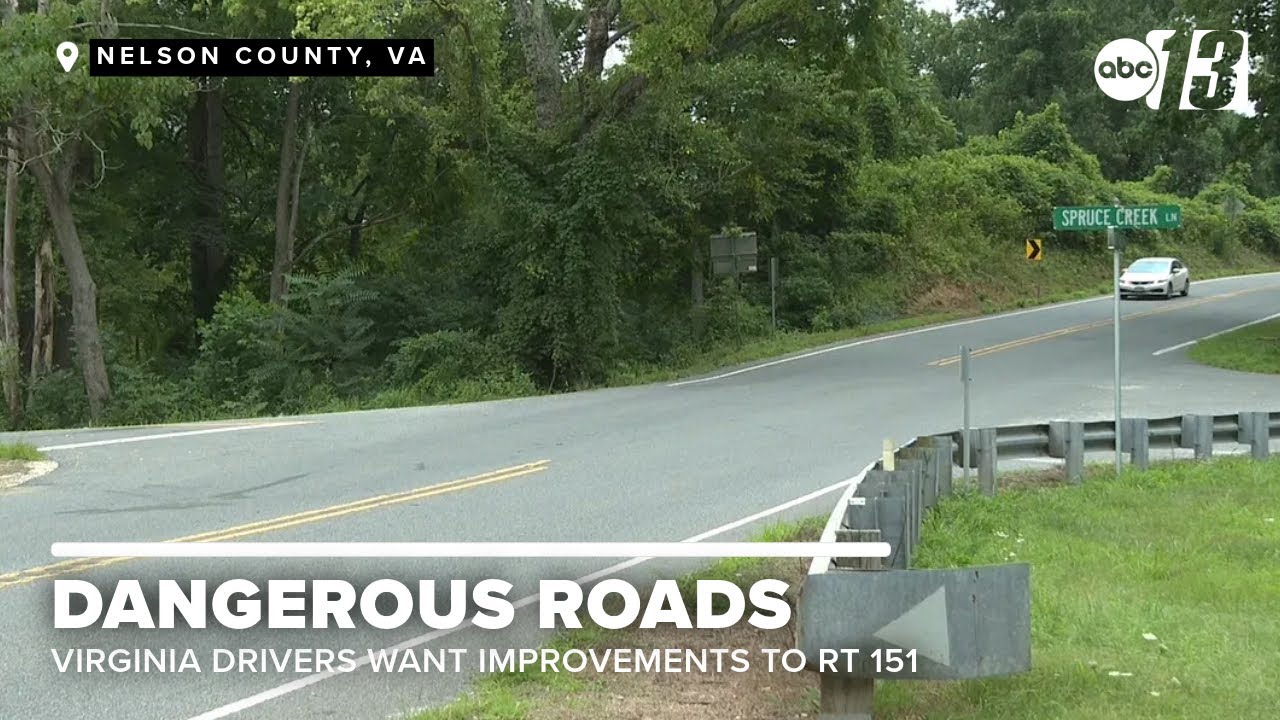 Virginia drivers want improvements on dangerous Route 151 - YouTube