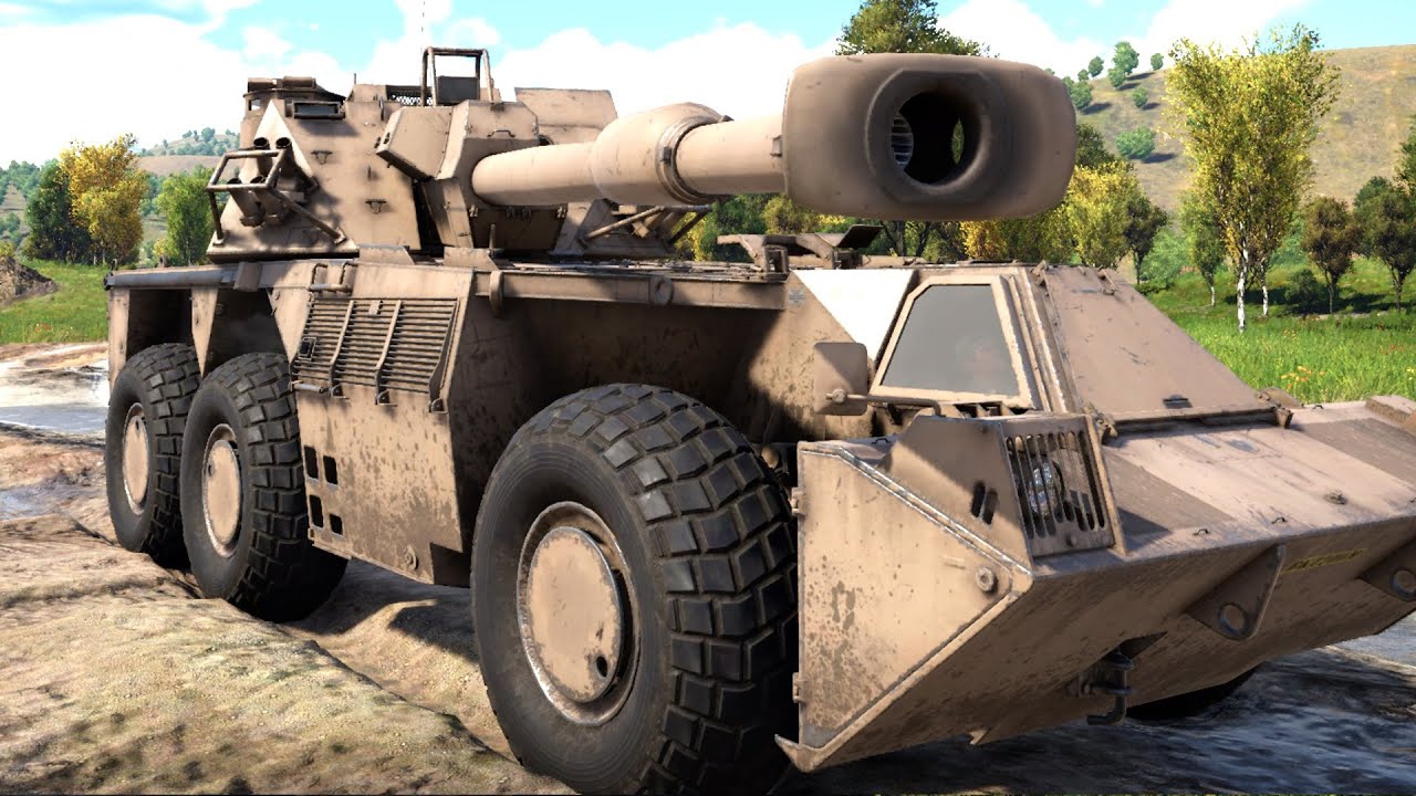 G6 "RHINO" self-propelled howitzer ( Dev Server) - YouTube
