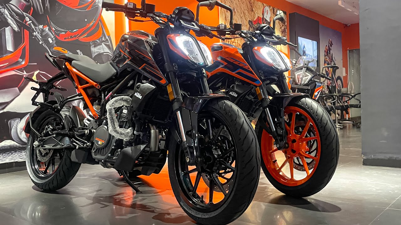 Finally 2024 New Model KTM Duke 200 LED LIGHTS Both New Color Review💥 ...