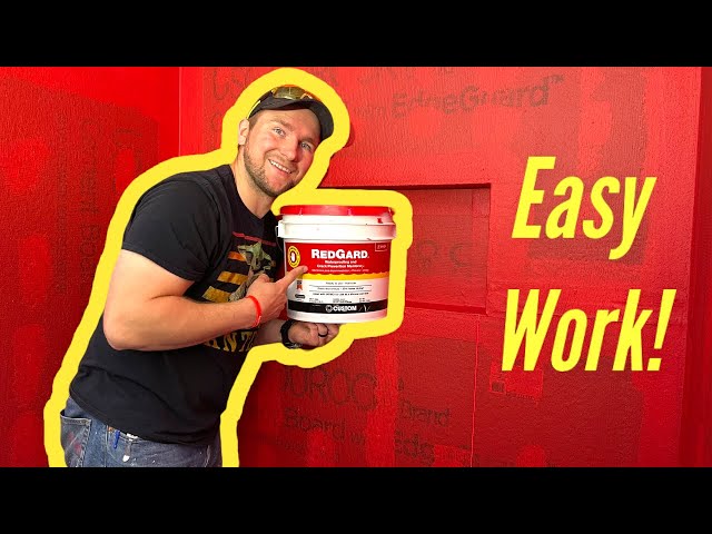 Redgard Waterproofing Shower Walls What You Need To Know About Shower