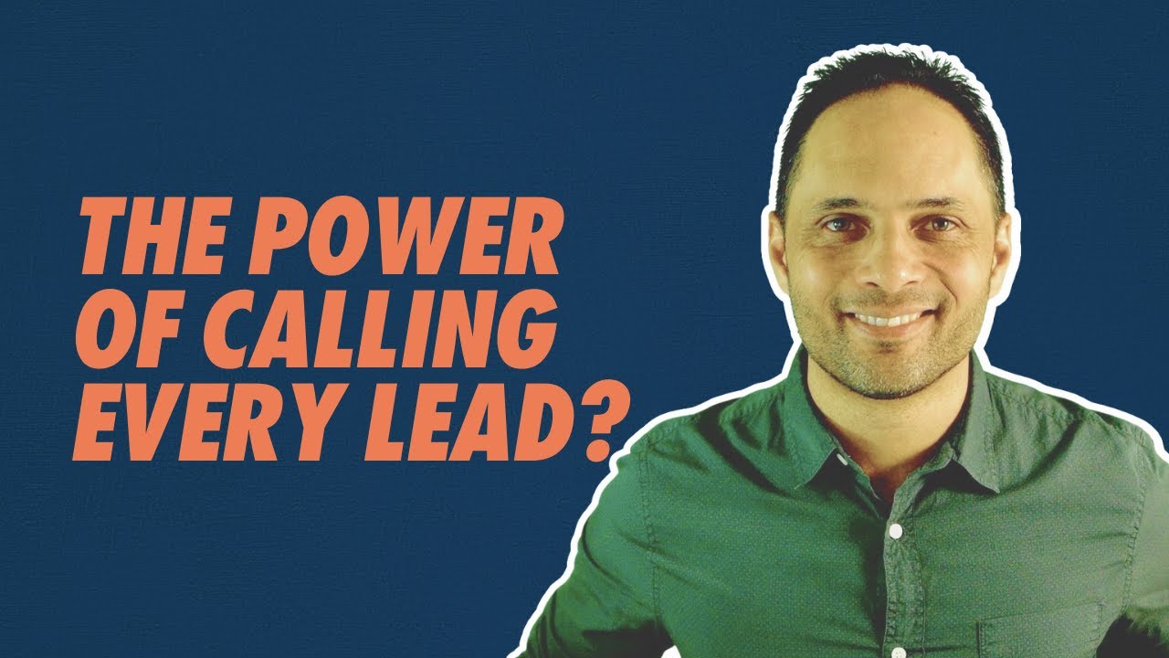 Facebook Ad Campaigns - The Power Of Calling Every Lead? - YouTube