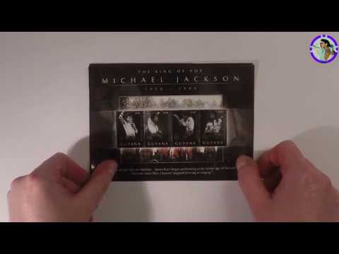 Michael Jackson - my Stamps (Briefmarken) Collection - part 1 - YouTube
