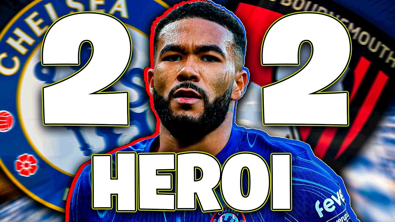 REECE JAMES SALVA O CHELSEA DE DERROTA EM JOGO DIFÍCIL - CHELSEA 2X2 ...