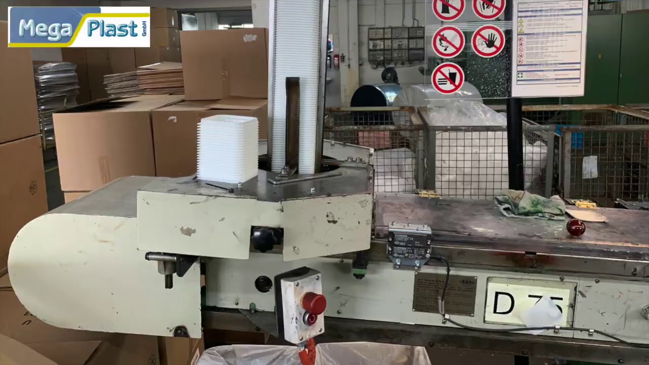 Omso and Polytype Dry offset Lid printing machines - YouTube