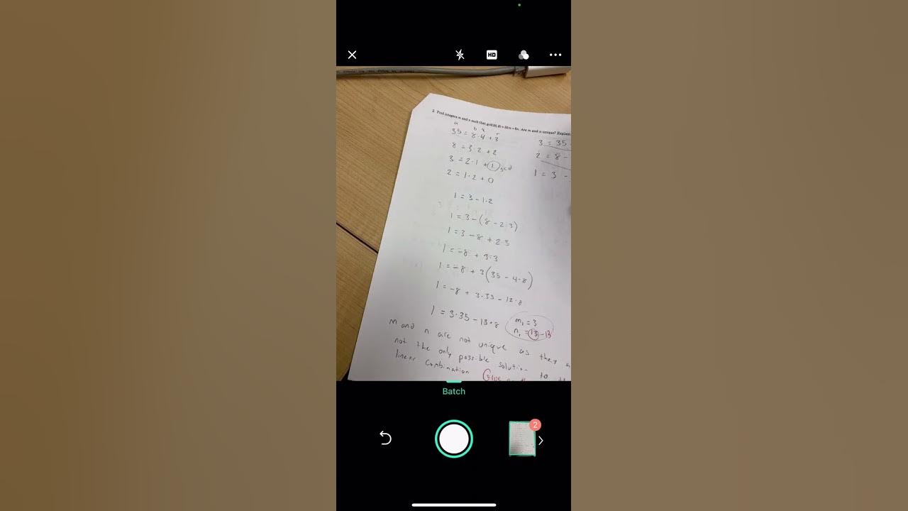 How to Scan a Multiple page Document to PDF using CamScanner - YouTube