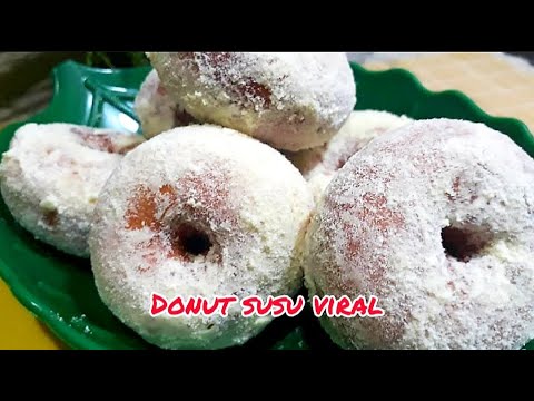 CARA BUAT KUIH DONUT SUSU VIRAL | Tips Donut Lembut dan Gebu : 2022 ...