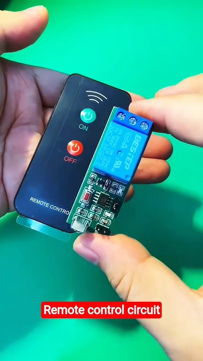 how to make remote control circuit module very easy process#trending # ...