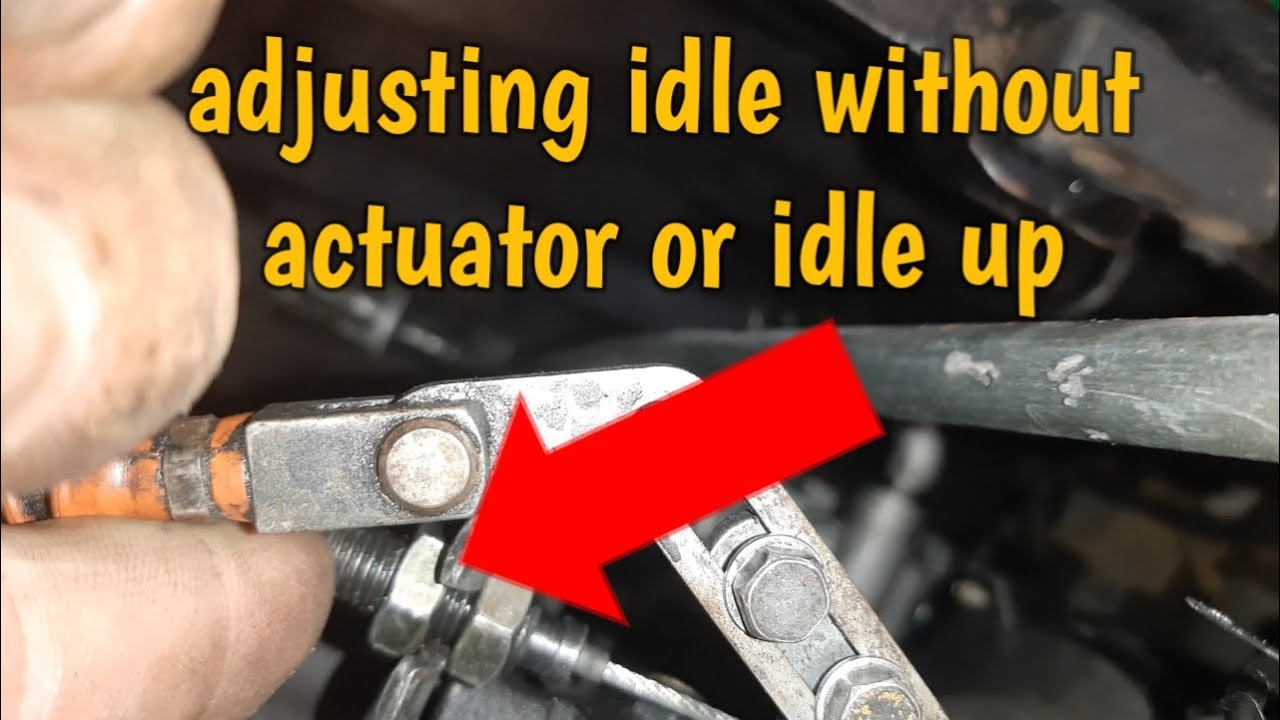 adjusting idle without actuator or idle up #starex #hyundai #actuator ...