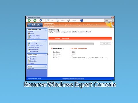 Remove Windows Expert Console - YouTube