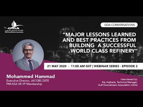 Part 1 (Presentation): GDA Conversations with Mohammed Hammad on ...