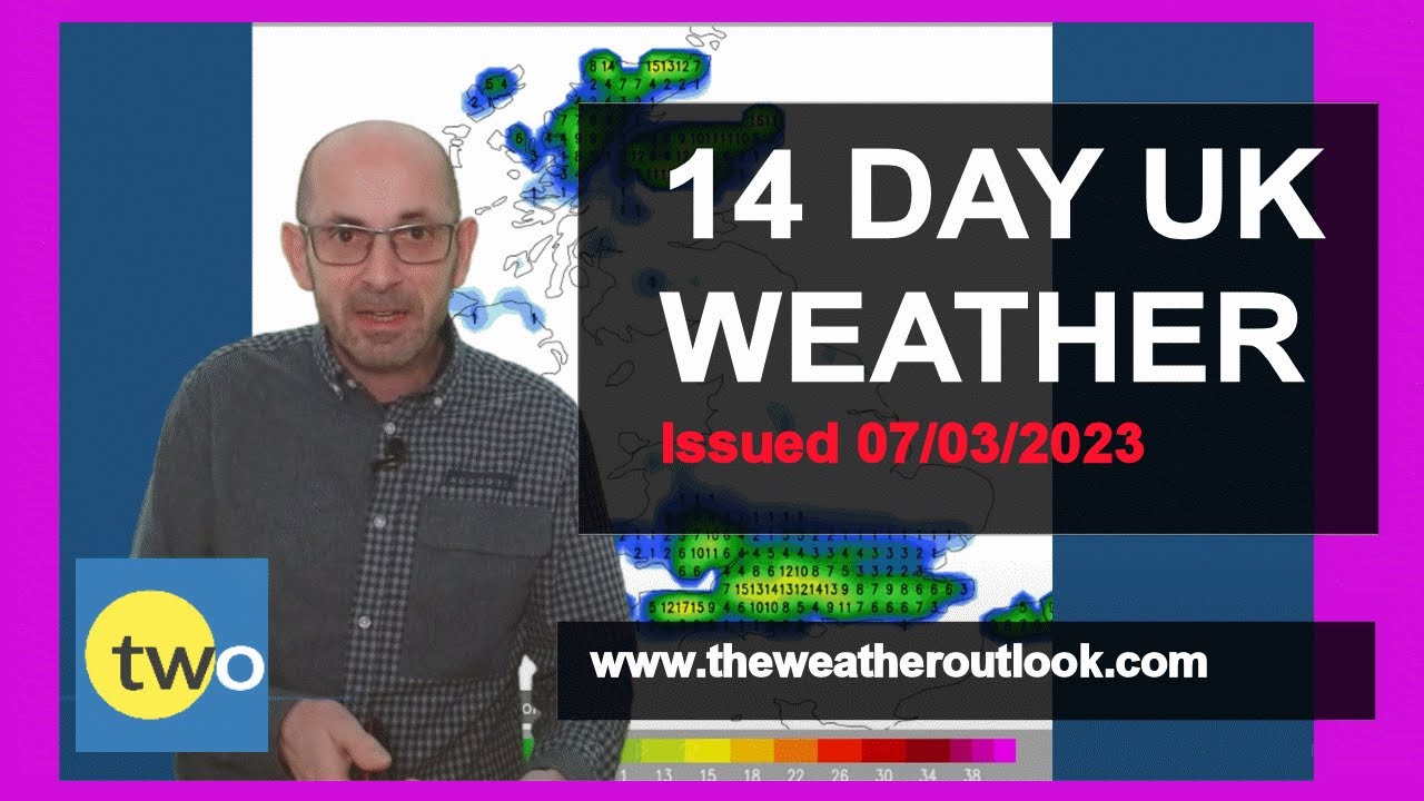 Snow but how much and where? 14 day UK weather forecast - YouTube