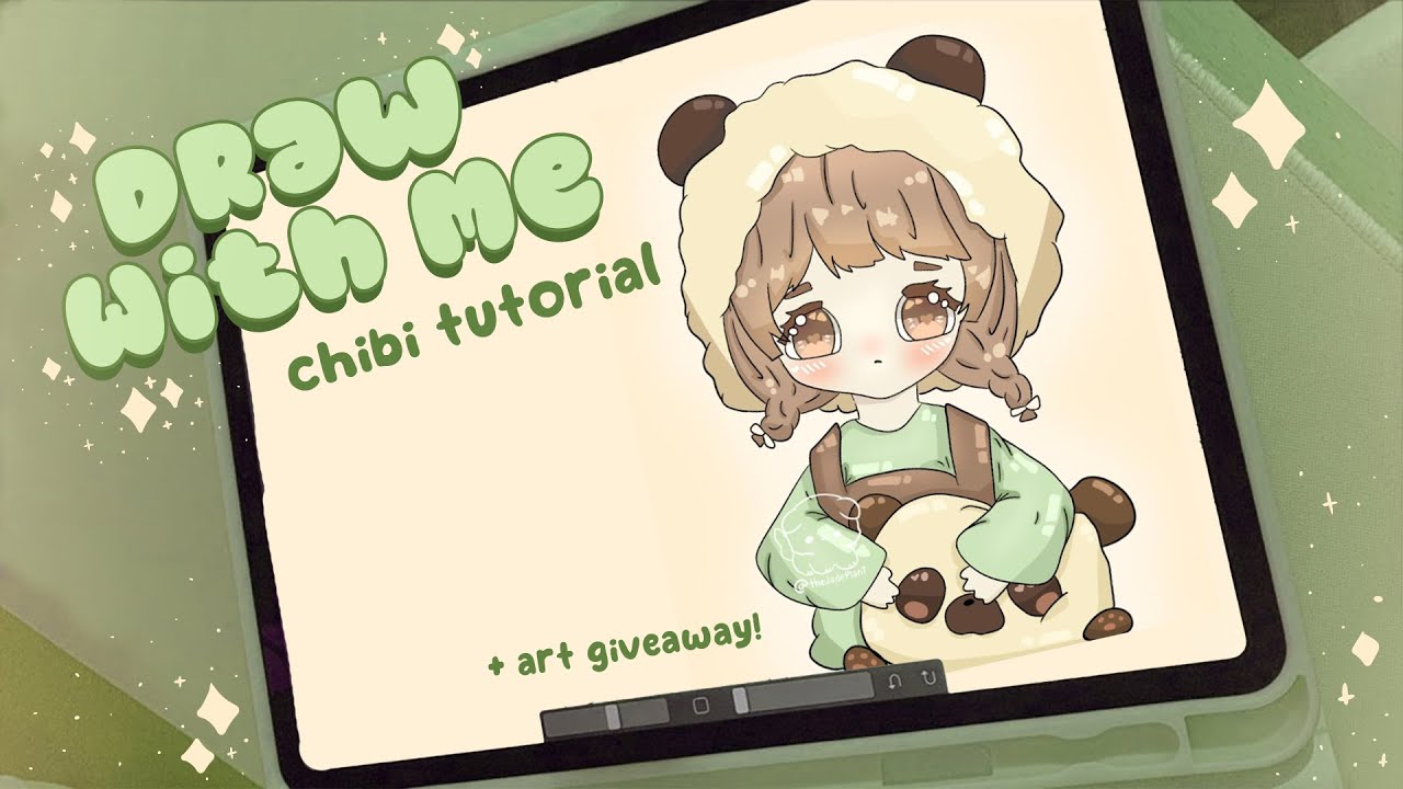 How To Draw Chibi Characters 🌱 [Draw with me] - YouTube
