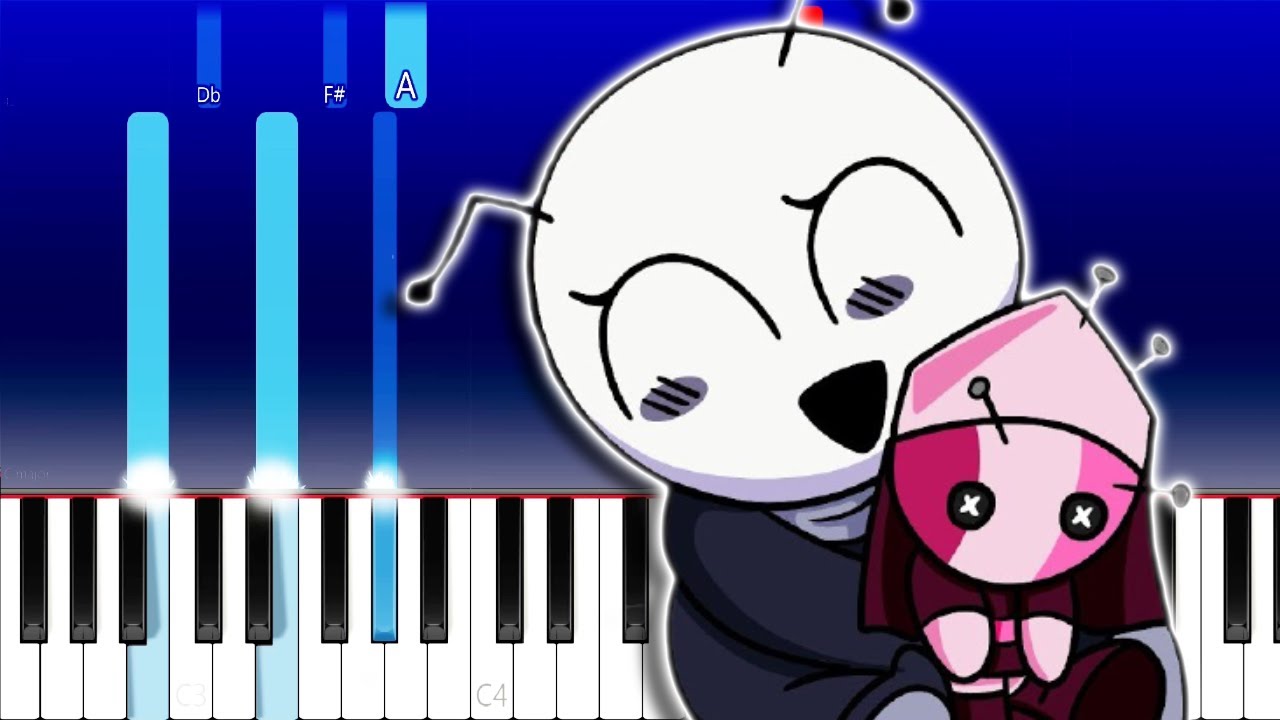 The Life of Taki! Friday Night Funkin' Song (Piano Tutorial) - YouTube