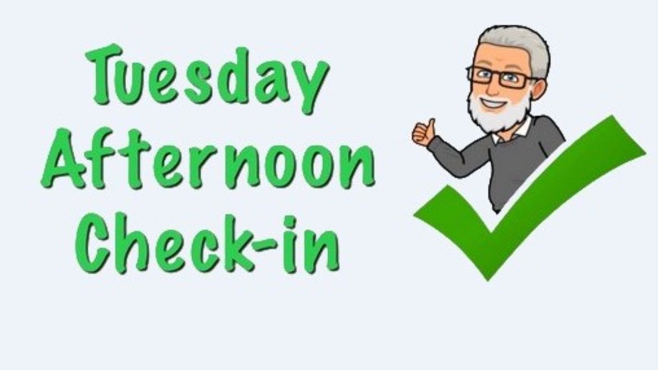 Tuesday Check In (October 13 2020) - YouTube