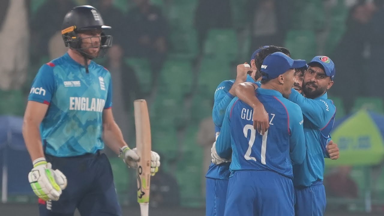 Afghanistan vs England Champions Trophy Match Highlights 2025 | AFG vs ...