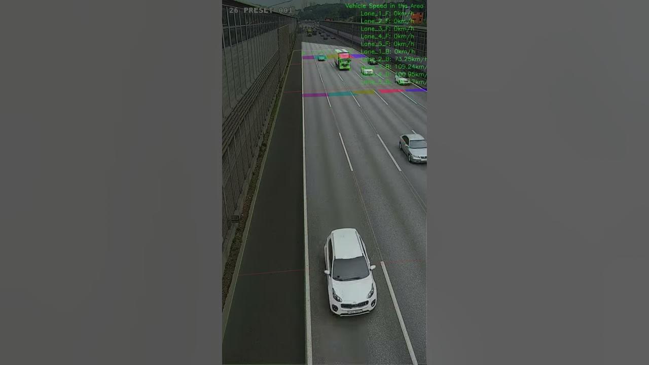 [Optical Flow] Vehicle Speed Estimation using OpenCV, Python v2 - YouTube