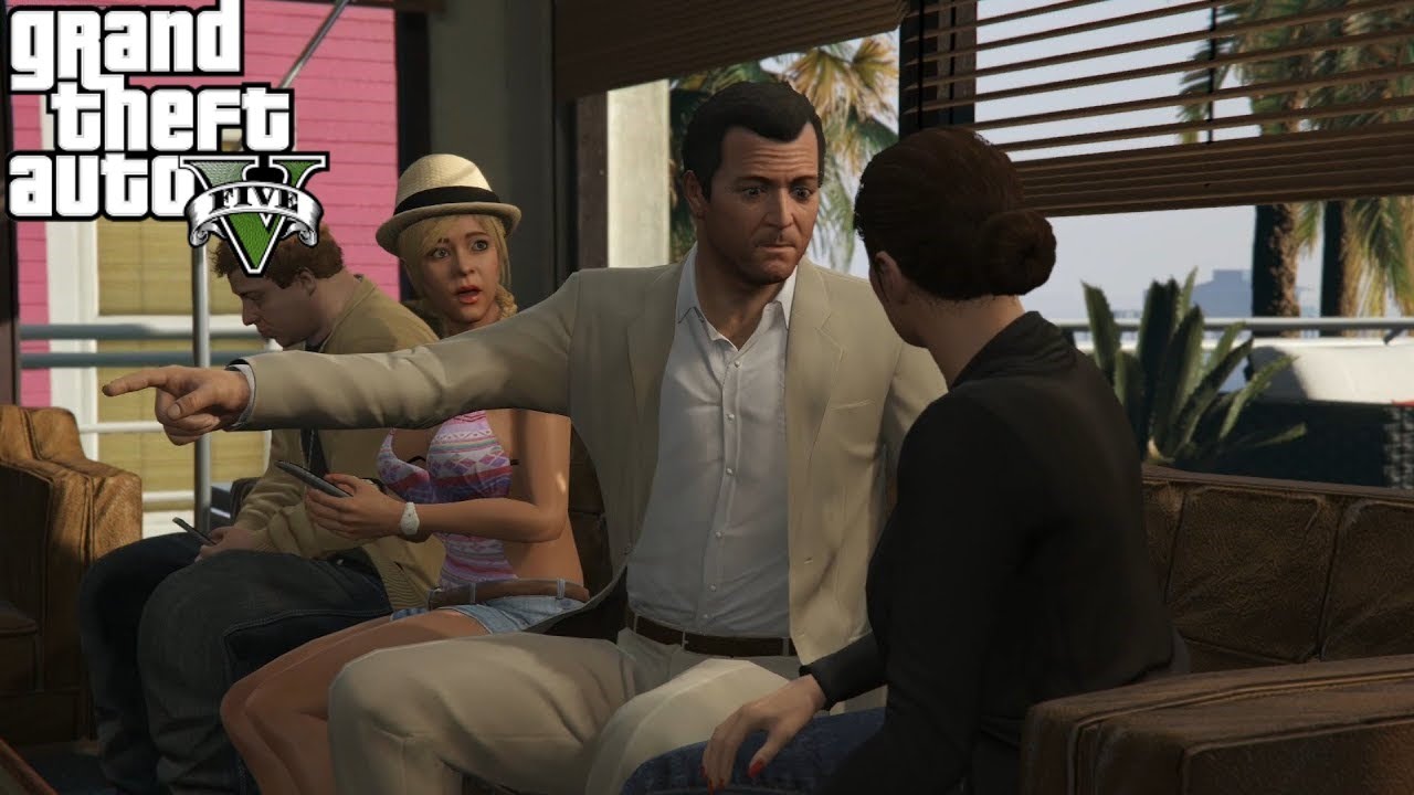GTA 5 Reuniting The Family - YouTube