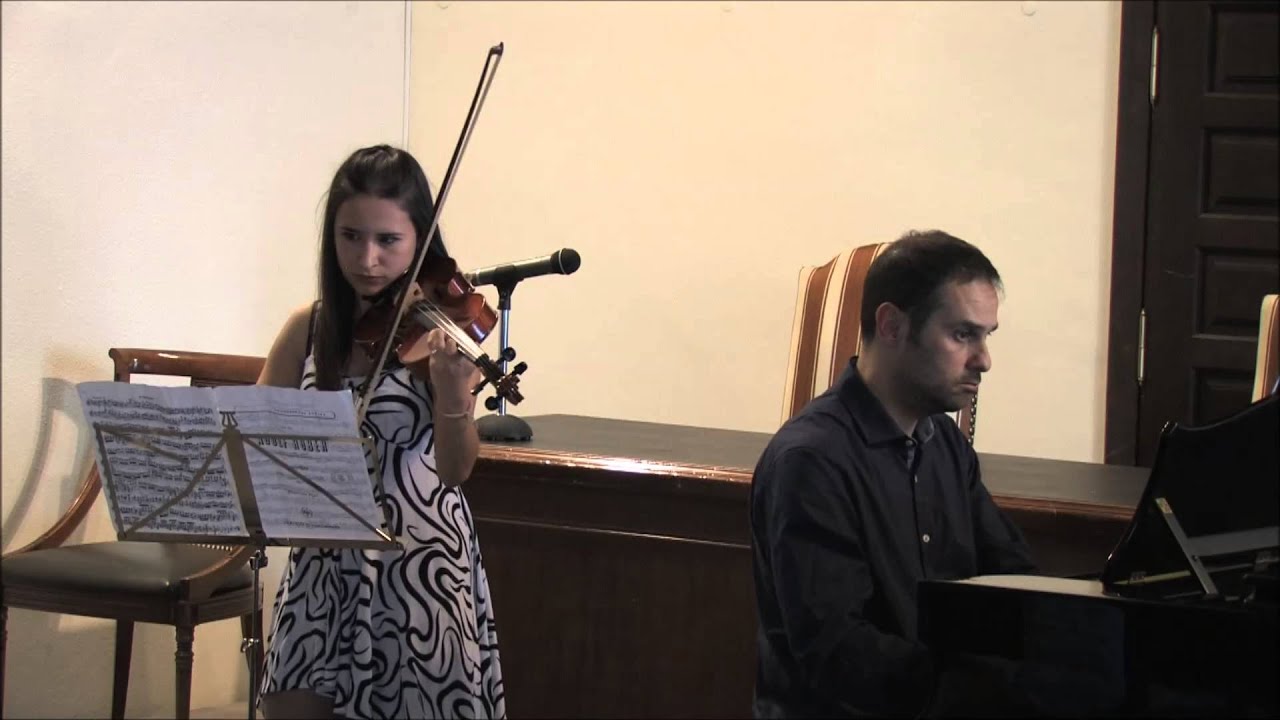 Concierto de Primavera 11 - Daniela Perdomo Ríos (Violín) - YouTube