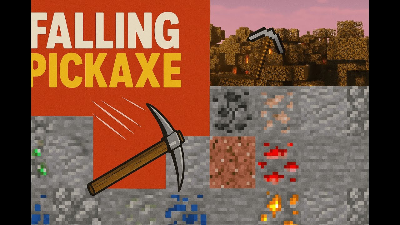 falling -pickaxe - queda -picareta (LIVE INTERATIVA) - YouTube