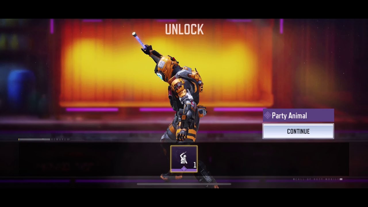 Party Animal emote [Call of Duty Mobile] - YouTube