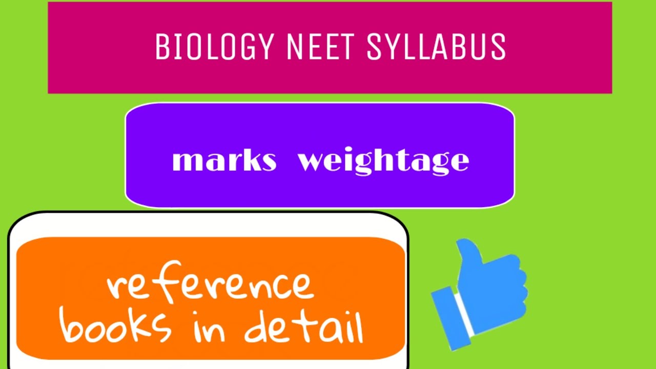 1st PU NEET syllabus - Biology - YouTube