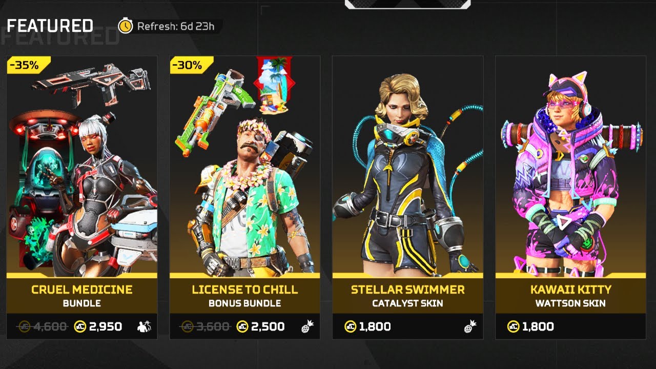 APEX SHOP UPDATE "SUMMER SALE" - Season 21 - YouTube