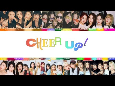 new jeans, le sserafim, nmixx, kep1er, ive CHEER UP traduzione italiana - YouTube