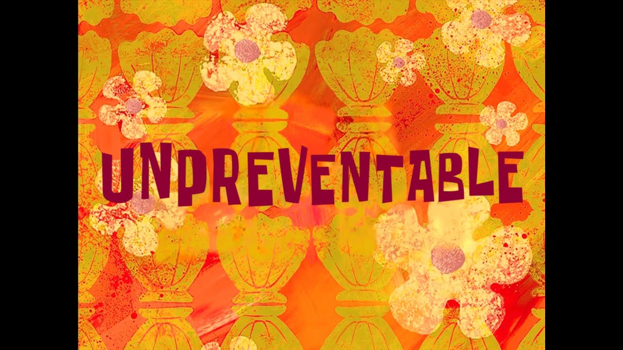 SpongeBob Music: Unpreventable - YouTube