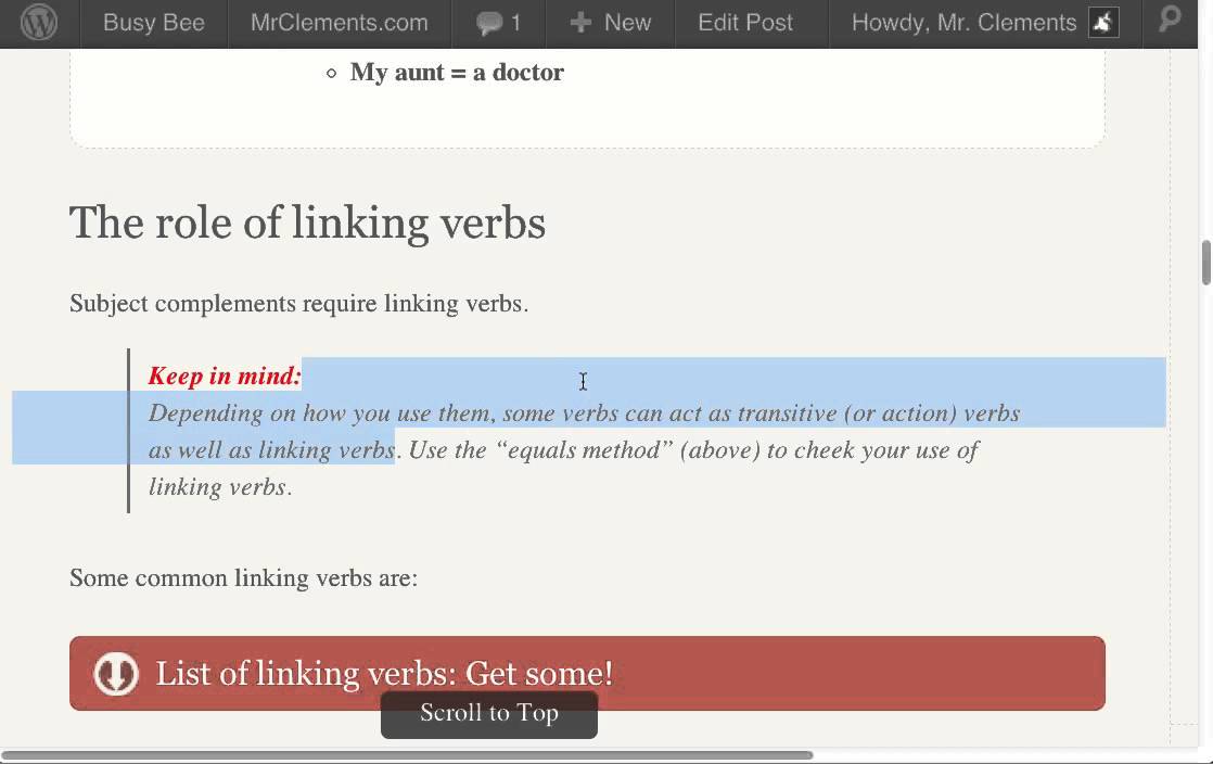 HW: Identifying and Diagramming Subject Complements - YouTube