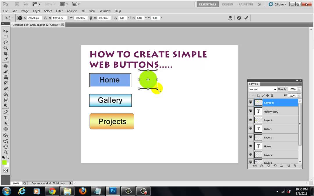 How To Create Web Buttons,Multimedia Tutorials,Animation Tutorials ...