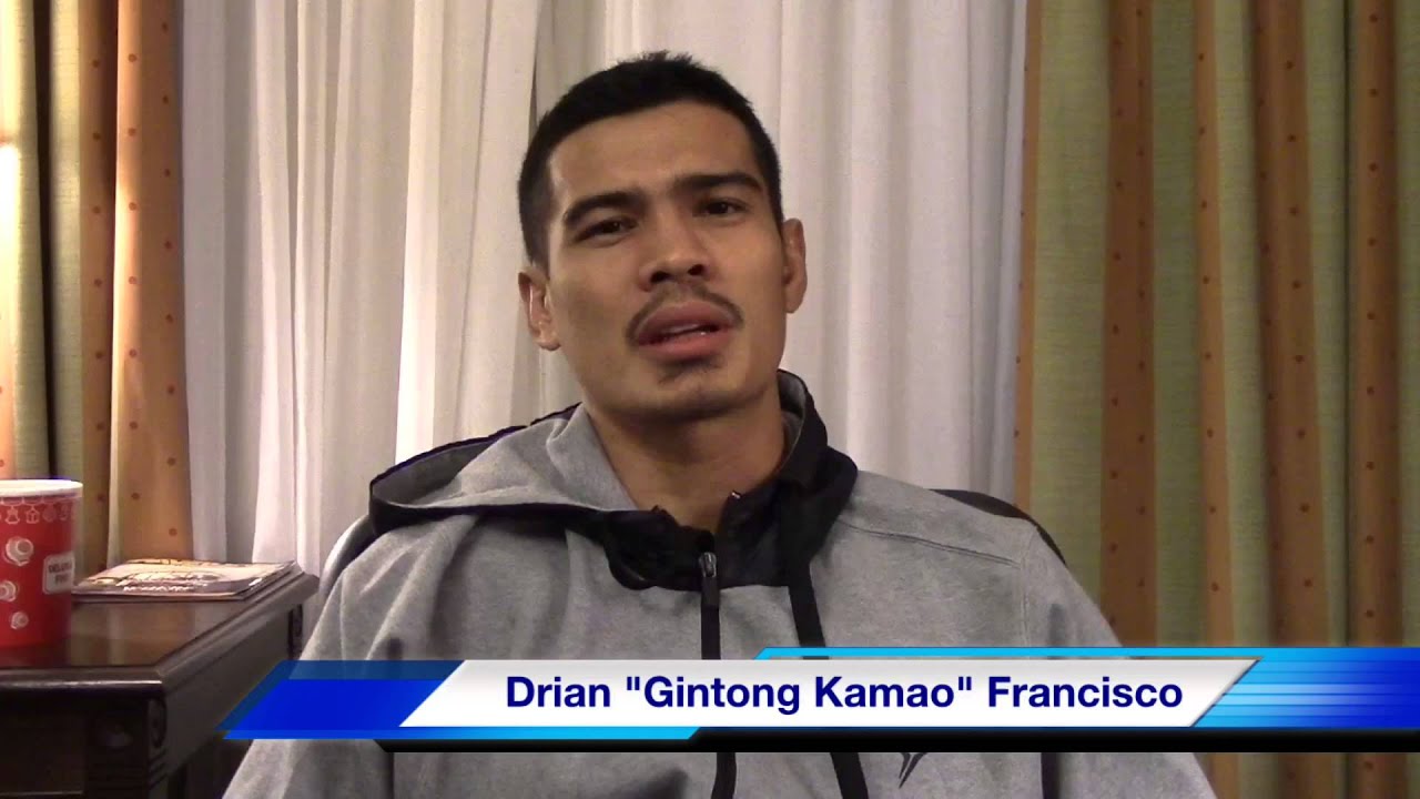 Philboxing exclusive interview Drian "Gintong Kamao" Francisco - YouTube