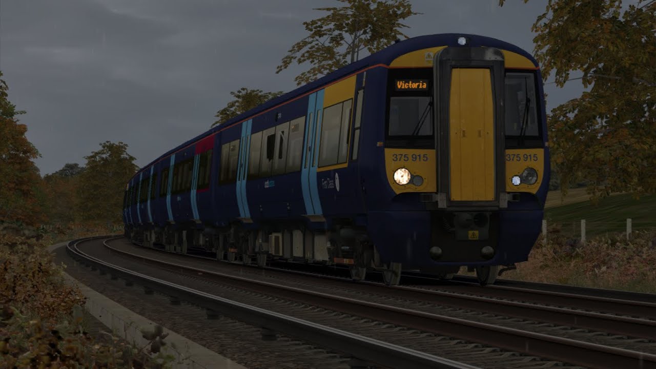 Train Simulator | AP Class 375 (EP) | 1P24 09:18 Dover Priory - London ...