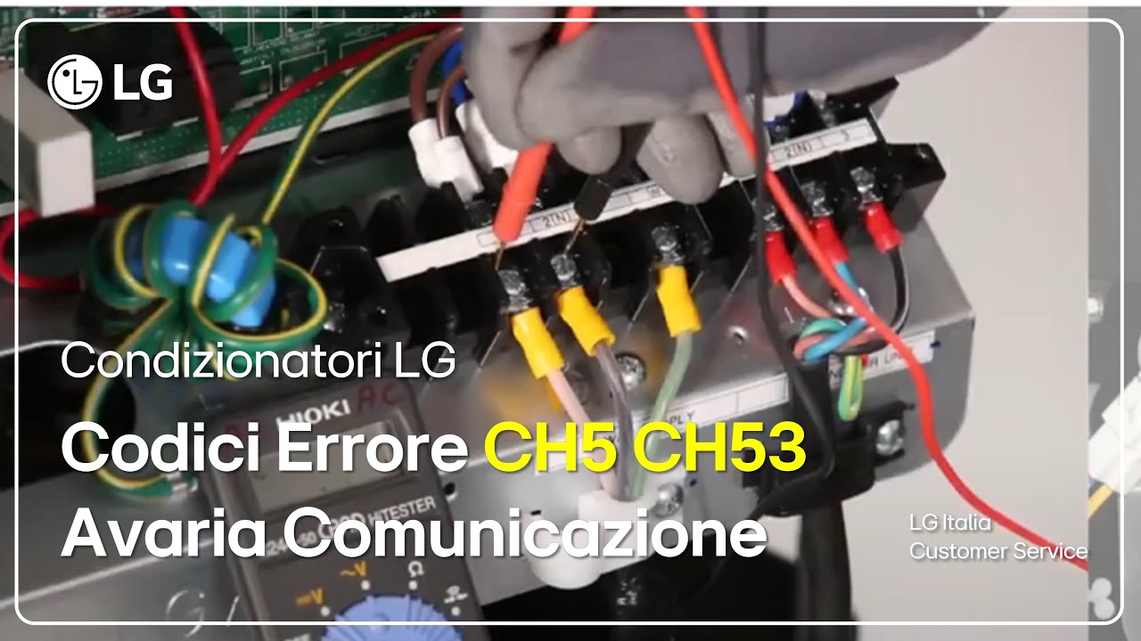 Condizionatori LG HVAC Single Split Errore CH5 O CH53 Avaria Di condizionatori-lg-hvac-single-split-errore-ch5-o-ch53-avaria-di