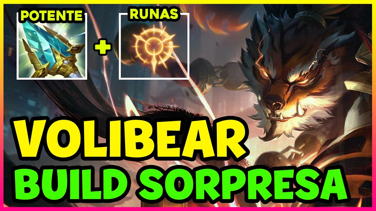 🔥 *BUILD OP* COMO JUGAR VOLIBEAR JUNGLA S14 GUÍA ESPAÑOL | TEMPORADA 14 ...