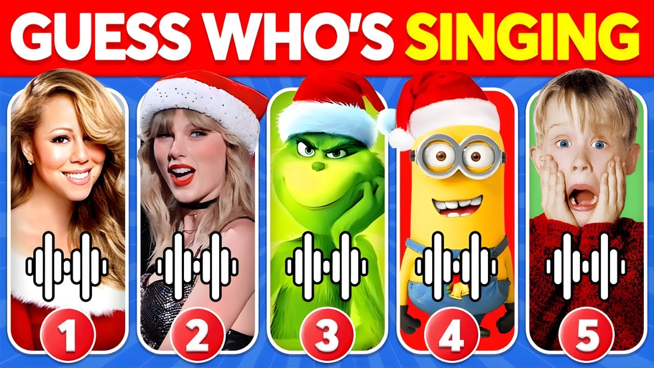 🎤🎅 Who Sings This Christmas Song? Holiday Guessing Challenge! 🎶🎁 - YouTube