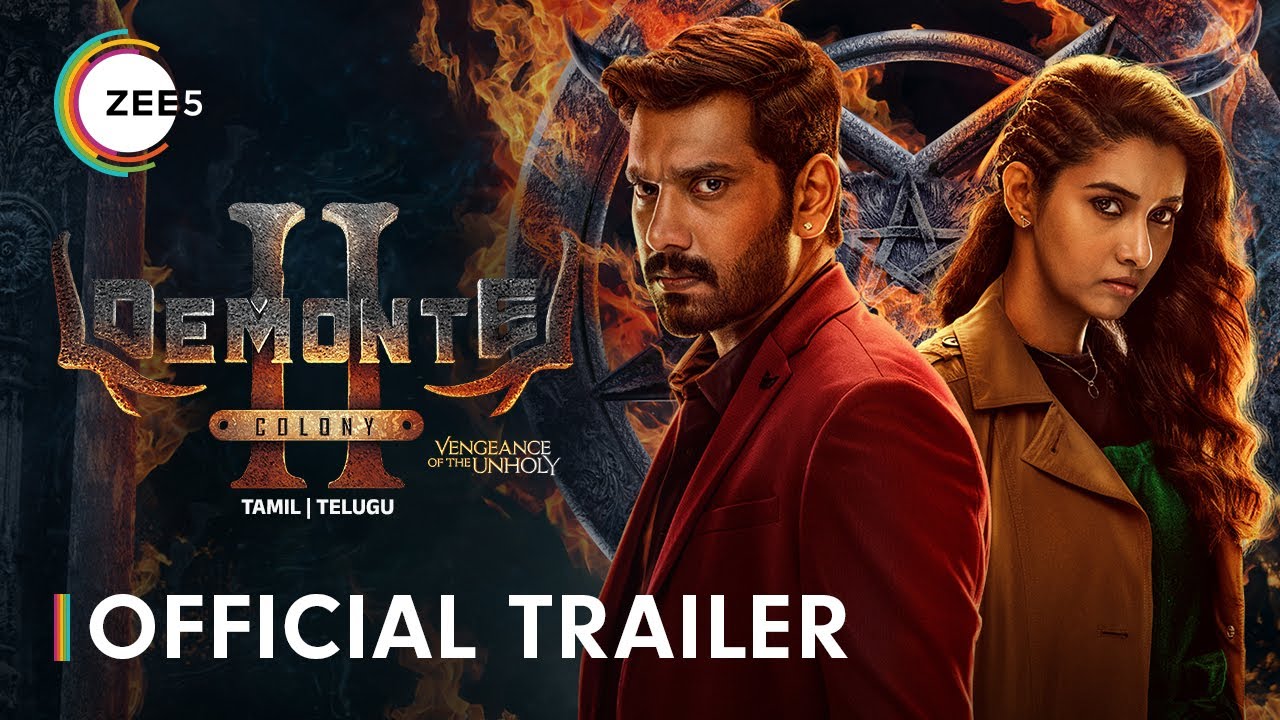 Demonte Colony 2 Official Trailer (Telugu) | ZEE5 | Arulnithi, Priya ...