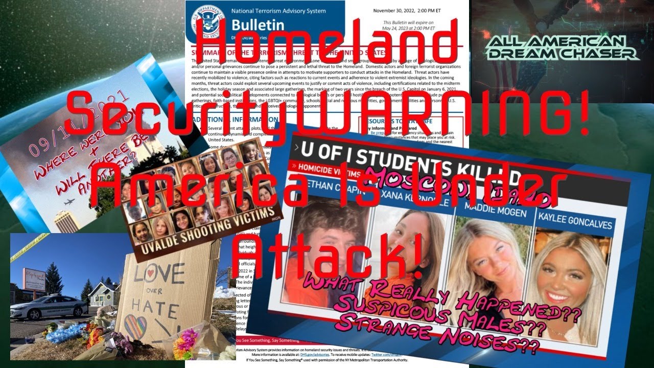 Warning! America is Under Attack! Homeland Security releases heightened ...