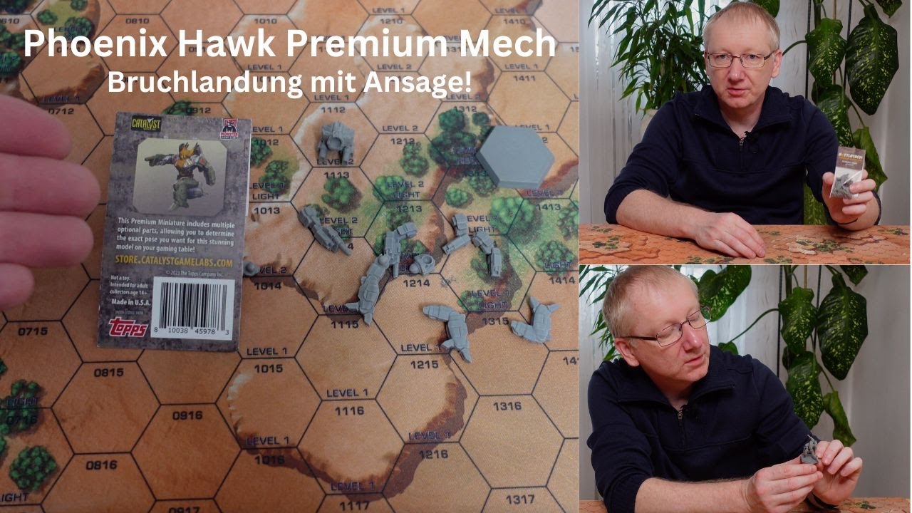 Phoenix Hawk Premium Mech - Bruchlandung mit Ansage #review - YouTube