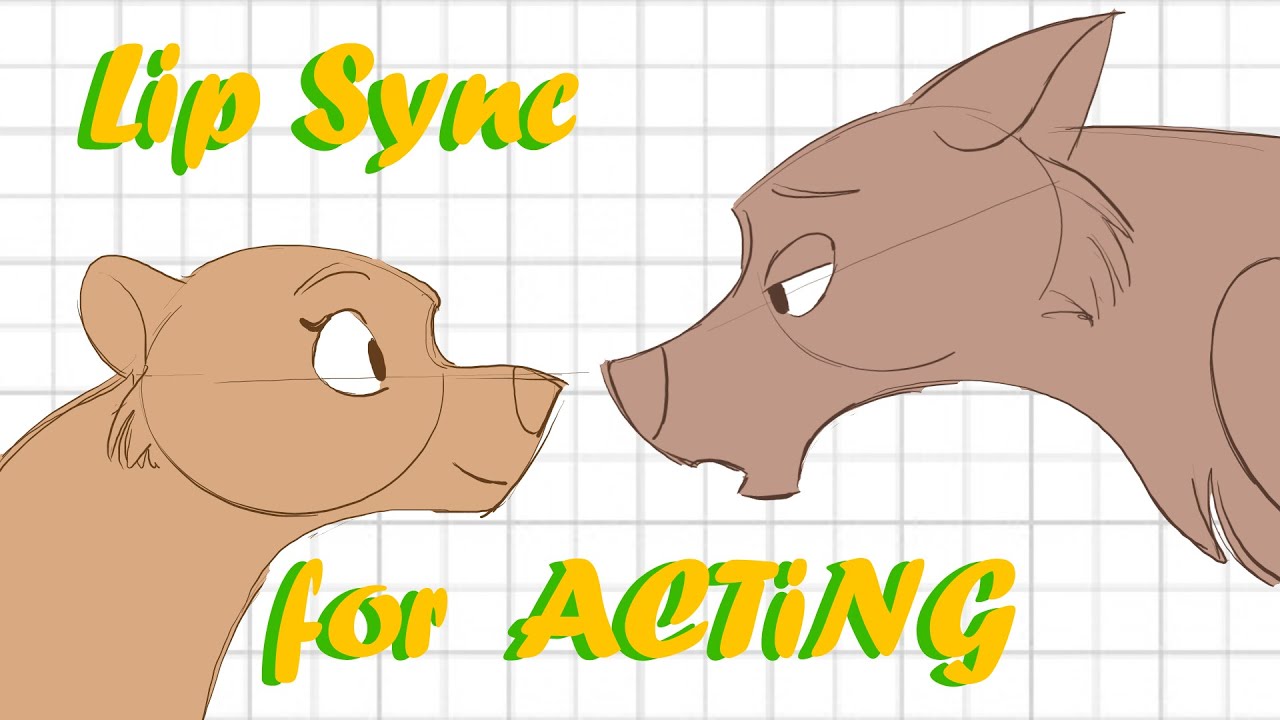 LIP SYNC for ACTING Animation Tutorial - YouTube
