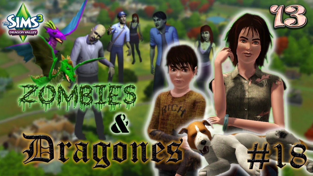 Los sims 3|Zombies y dragones EP18:Los Mendieta siempre saldan sus ...